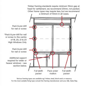 How to install a sliding window - A&L Windows