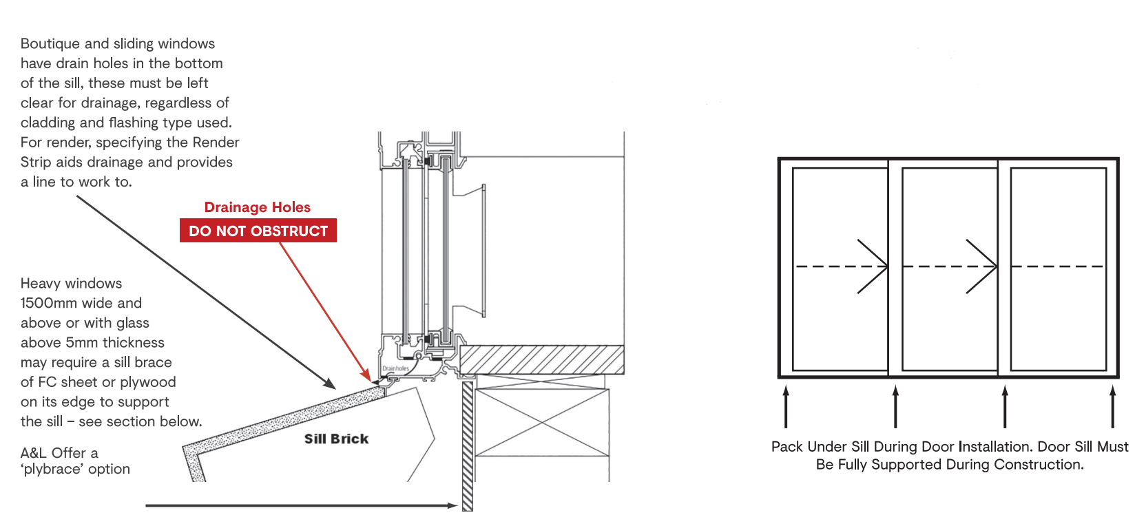Product installation - A&L Windows